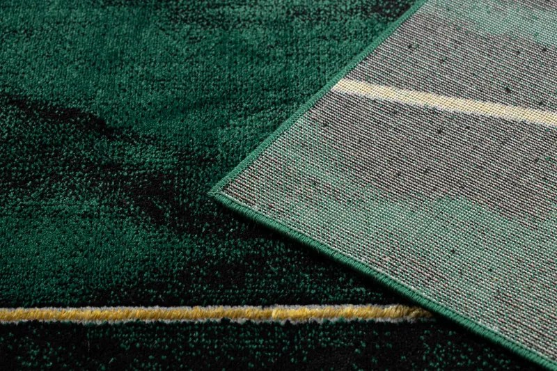 Dywany Łuszczów, Kusový koberec Emerald 1022 green and gold, 240x330, zelená, kancelář