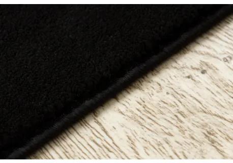 koberec EMERALD výhradní 1012 glamour, stylový geometrický černý / zl velikost 120x170 cm | krásné koberce cz