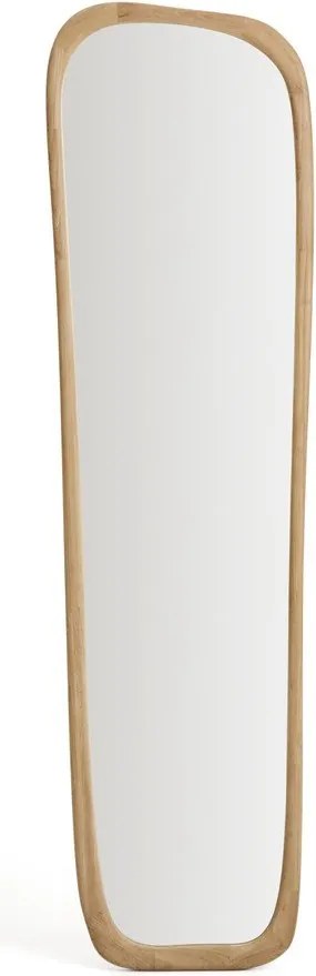 Nástěnné zrcadlo s dřevěným rámem 61x158 cm Alura – Kave Home