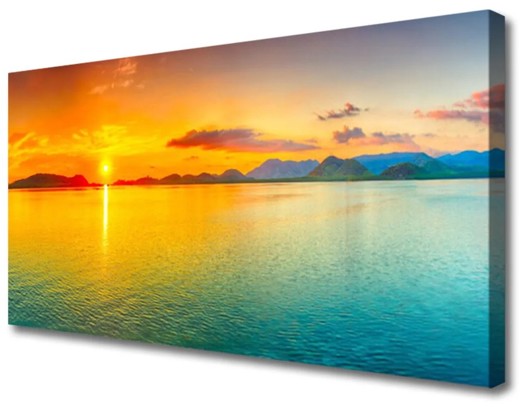 Obraz Canvas Moře Slunce Krajina