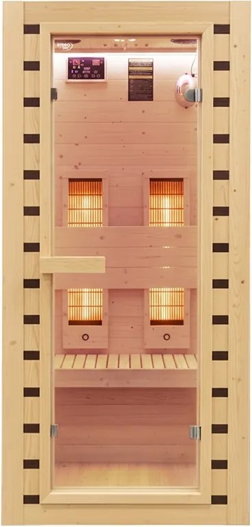 BPS-koupelny Infrasauna Relax HYD-6711 90x90, 1 osoba