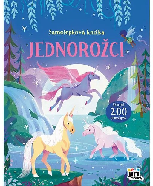 Jiri Models Samolepková knížka Jednorožci