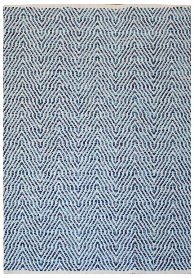 Kayoom Kusový koberec Aperitif 410 modrá Rozměr koberce: 160 x 230 cm