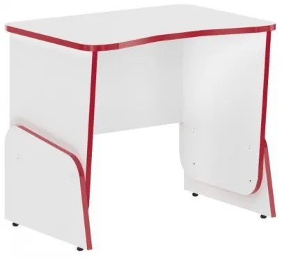Psací/počítačový výškově nastavitelný stůl SKILL STG7050 červený - 3D5452