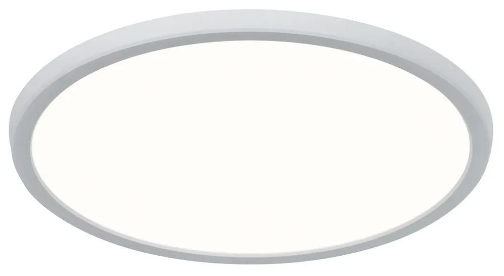 Stropní svítidlo Nordlux Oja ⌀29,4cm, CCT switch 3000K/4000K, IP54 Barva: Bílá