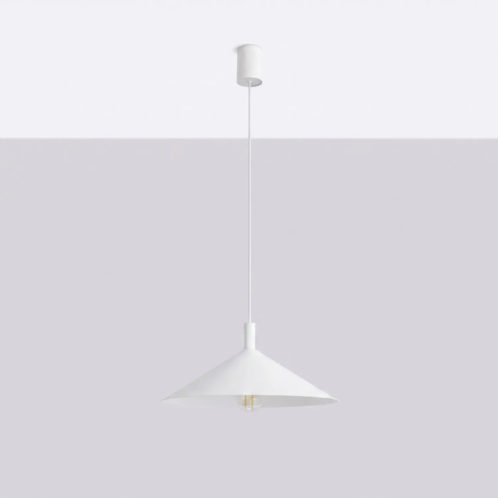 Sollux Lighting Závěsné svítidlo NOX 40 bílé