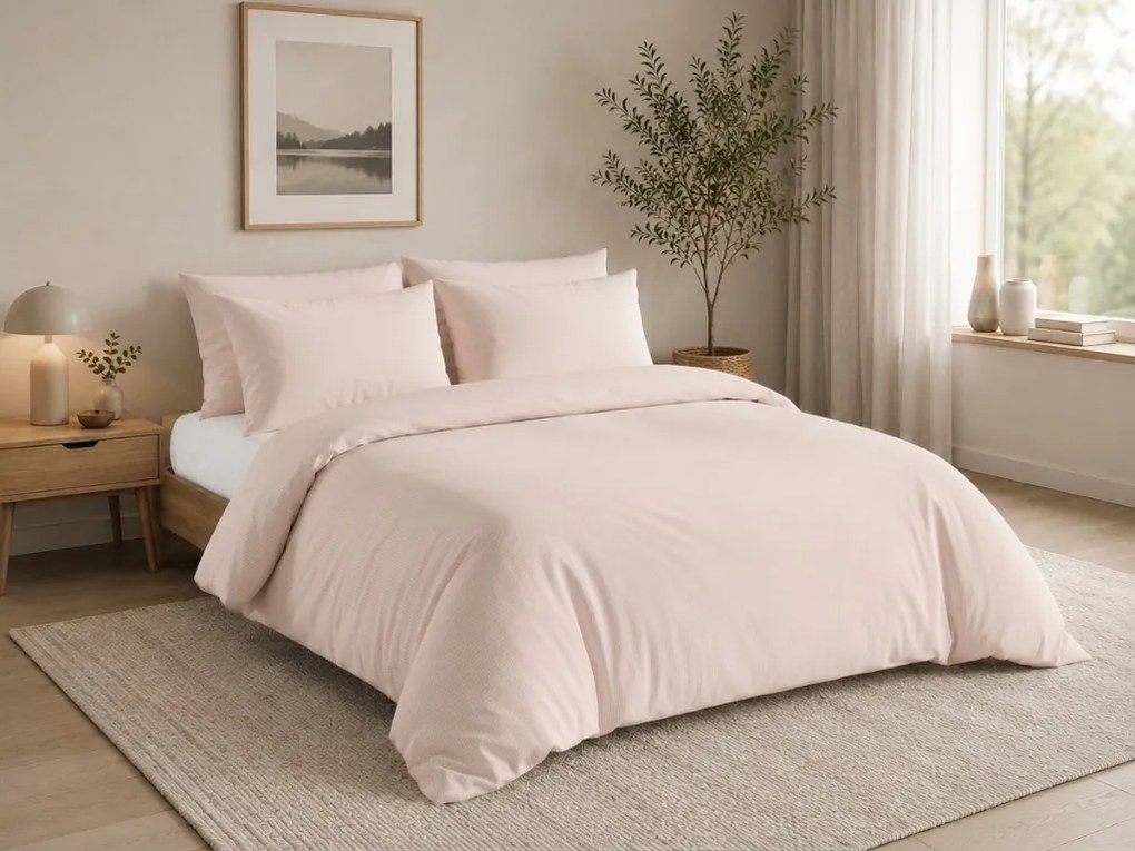 Bavlněné povlečení LINIE PINK růžové Rozměr povlečení: 70 x 90 cm | 140 x 200 cm