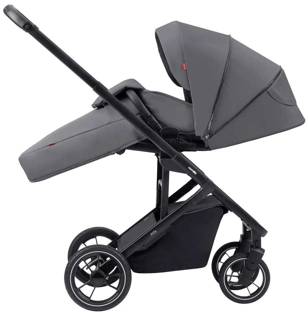 Dětský kočárek Carrello Alfa 2023 CRL-5508 Graphite Grey
