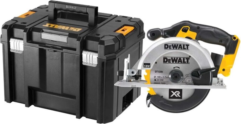 DeWALT - 18V AKU kotoučová pila 165 mm, bez baterie a nabíječky DCS391NT