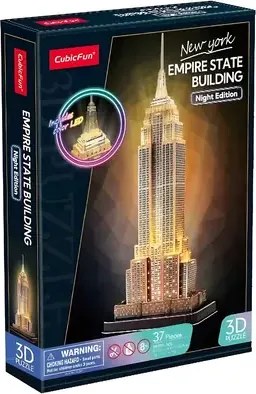 CubicFun 3D Puzzle Empire State Building / 37 dílků