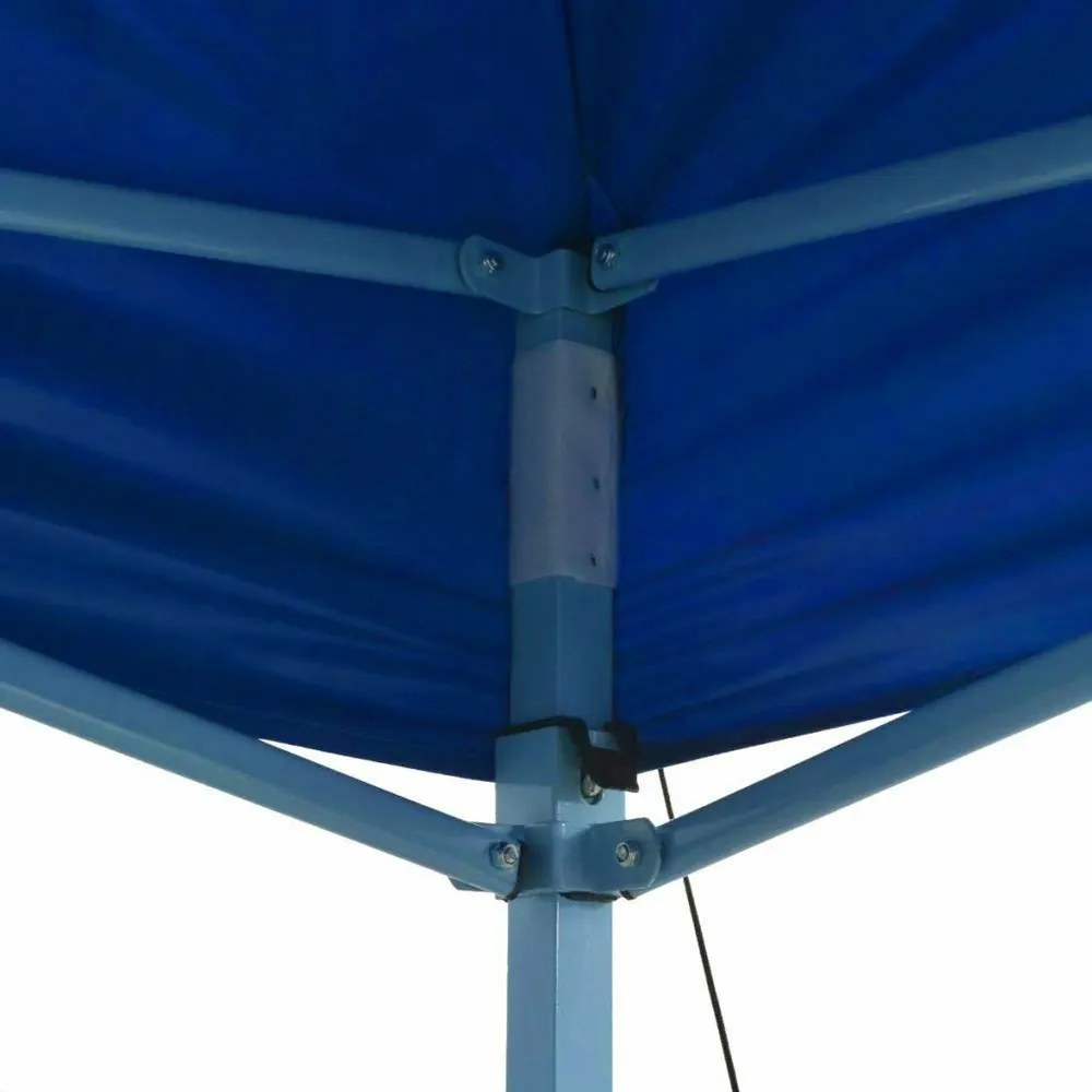 Skládací zahradní pavilon - různé typy - 2,9x4,25m - modrá - pavilon