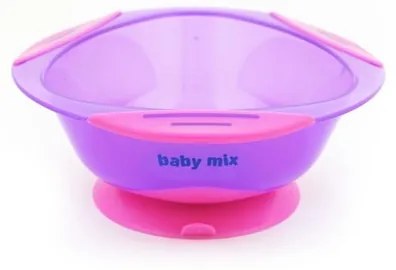 BABY MIX | Nezařazeno | Dětská protiskluzová miska Baby Mix fialová | Fialová |