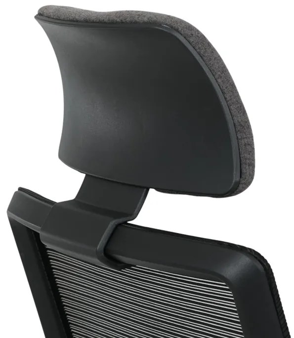 Ergonomická kancelářská židle AURELIE - černá síťovina Barva: černá