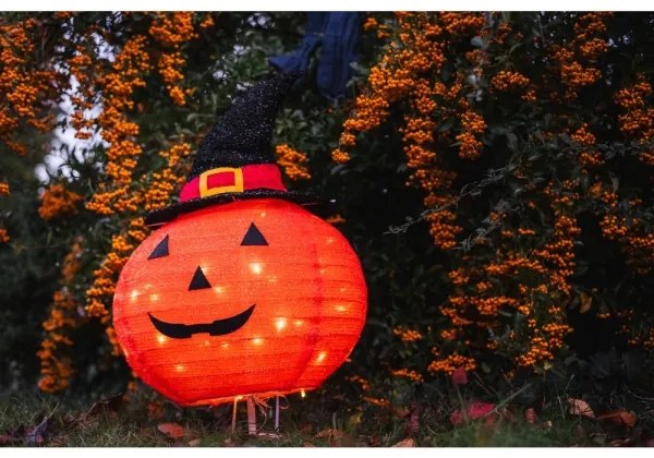 Retlux - LED Venkovní dekorace HALLOWEEN LED/3xAA/teplá bílá IP44 dýně