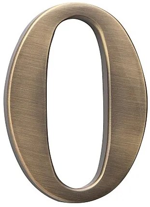 Domovní číslice COBRA - 10 cm (OFS), 8, COBRA OFS (bronz česaný)