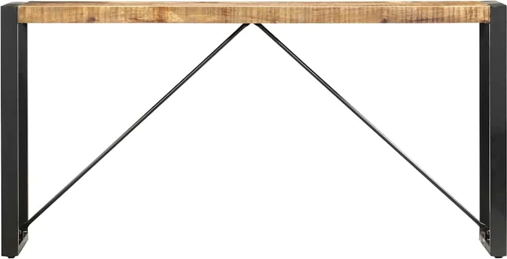 Konzolový stolek 150 x 35 x 76 cm masivní mangovníkové dřevo 285948