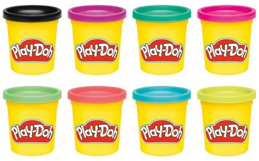 Hasbro Play-Doh 8 ks kelímků V2