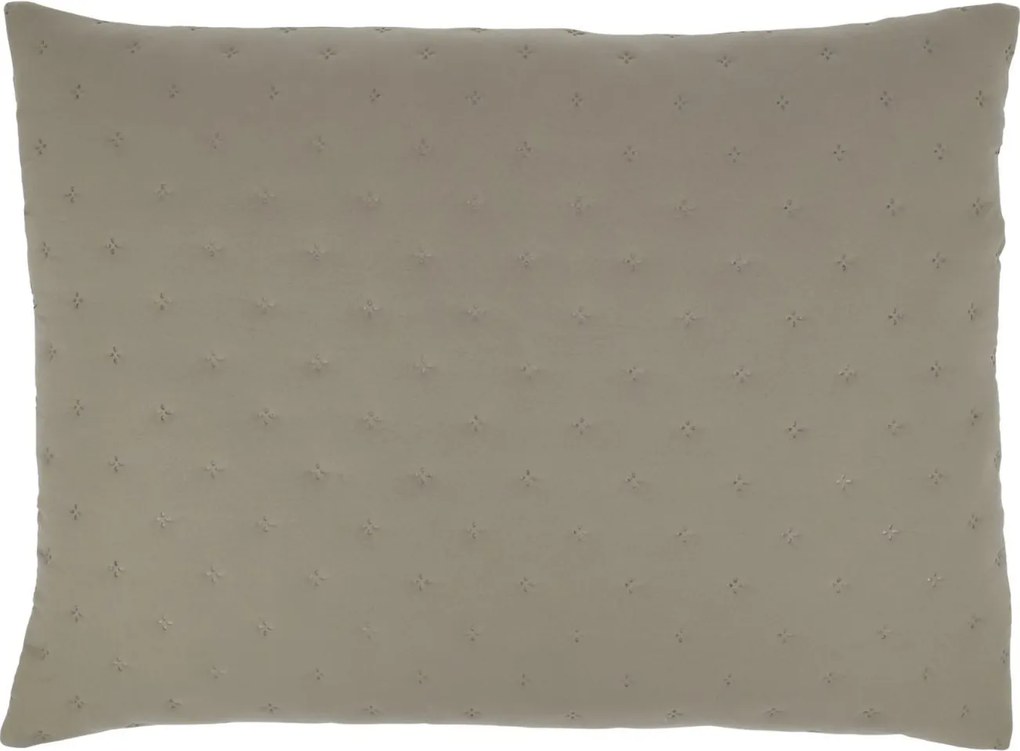 Měkký taupe povlak na polštář Aix Soft – 70*50 cm