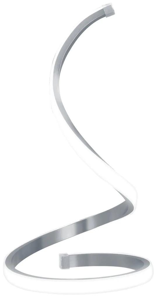RABALUX LED designová stolní lampa ANAIS, stříbrná 005469