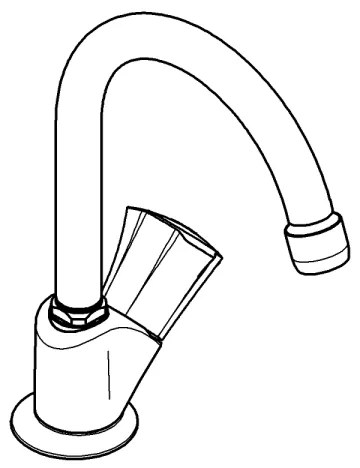 GROHE 20393001 - Stojánkový ventil COSTA L DN 15 lesklý chrom