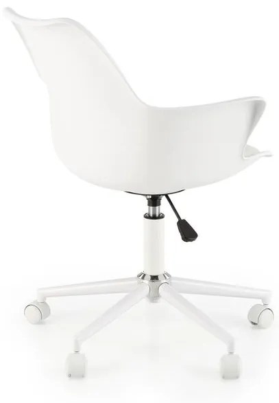 Halmar Studentská kancelářská židle Gasly, bílá