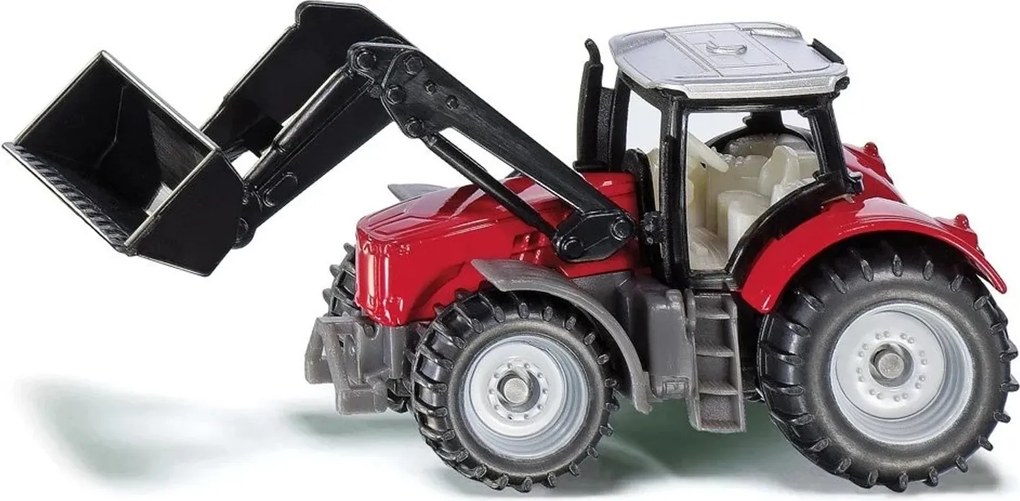 SIKU Kovový model Massey Ferguson s předním nakladačem