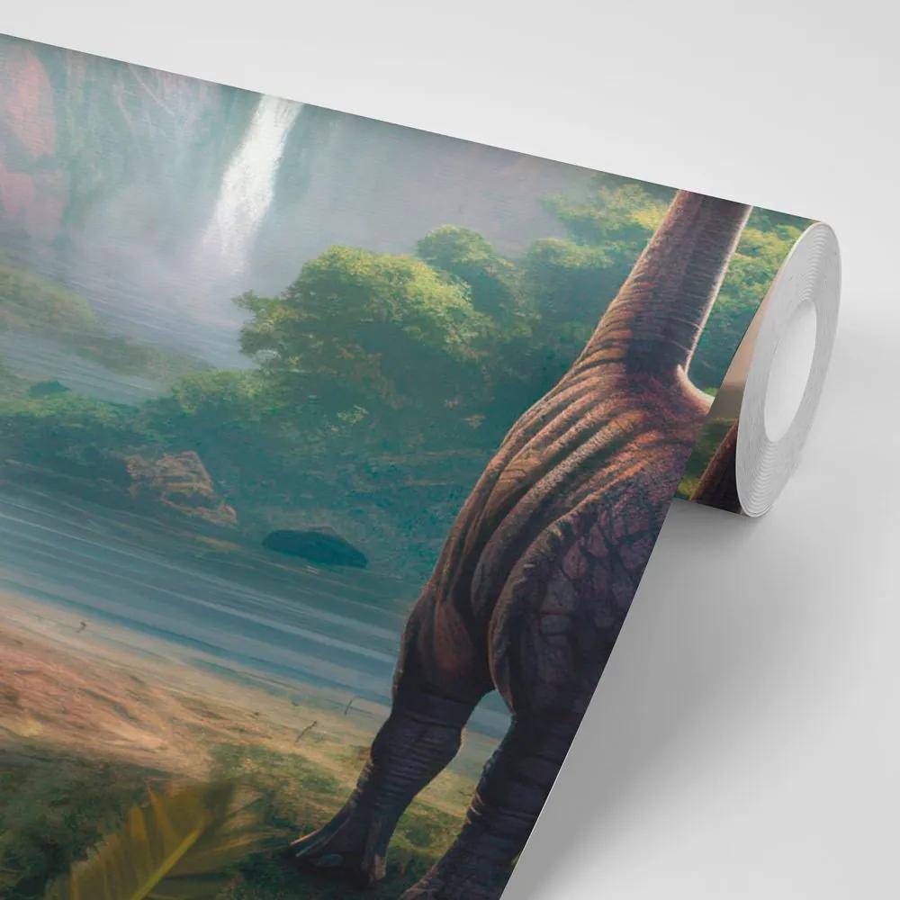 Tapeta země dinosaurů - 150x100