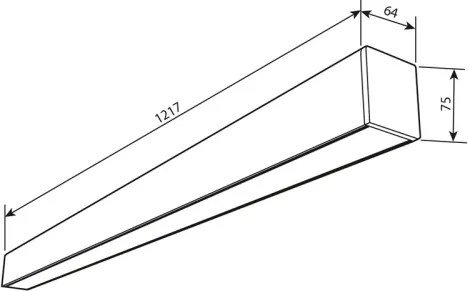 LED svítidlo McLED Fashion 40W 4000K černá ML-416.005.32.0