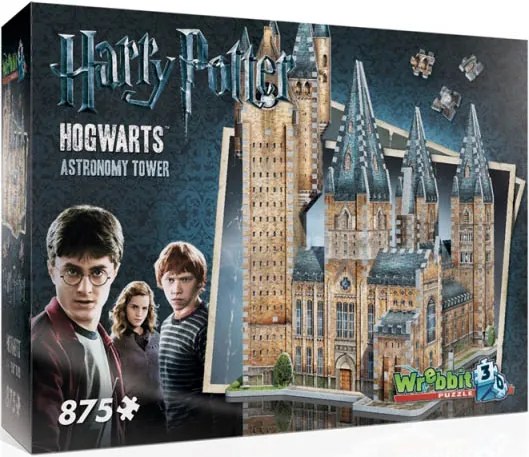 WREBBIT 3D puzzle Harry Potter Astronomická věž 875 dílků