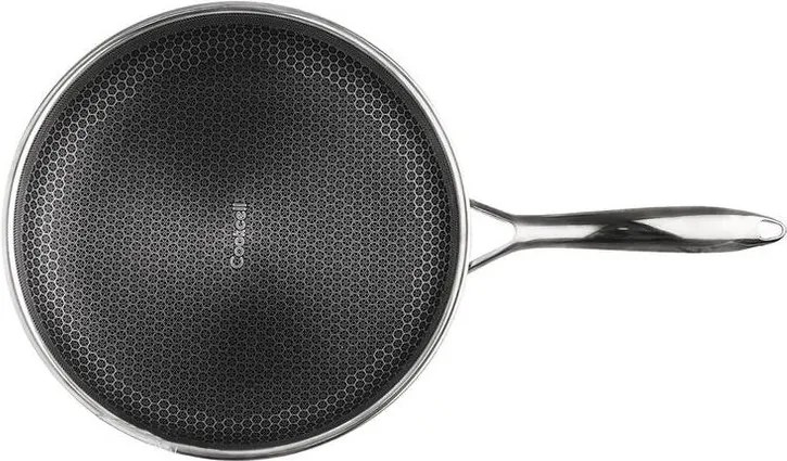 Nerezová pánev s nepřilnavým povrchem COOKCELL průměr 28 cm