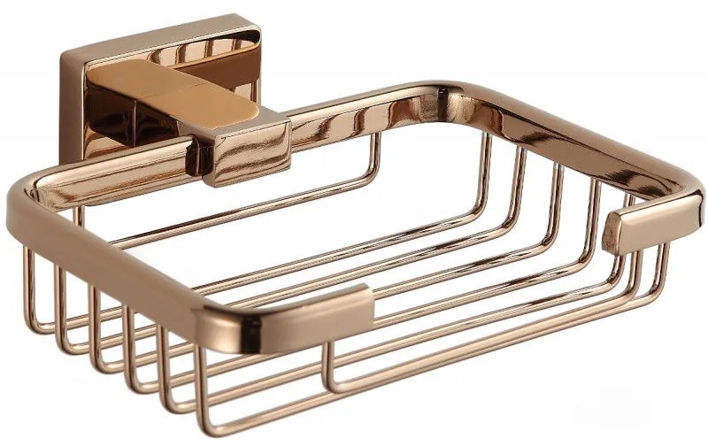 Mexen Arno držák na mýdlo, růžová zlatá, 7020751-60