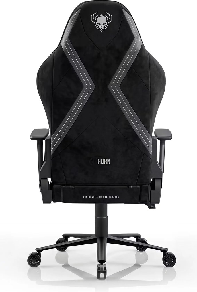 Herní křeslo z látky černé Normal Size: Diablo X-Horn 2.0 Burned Black