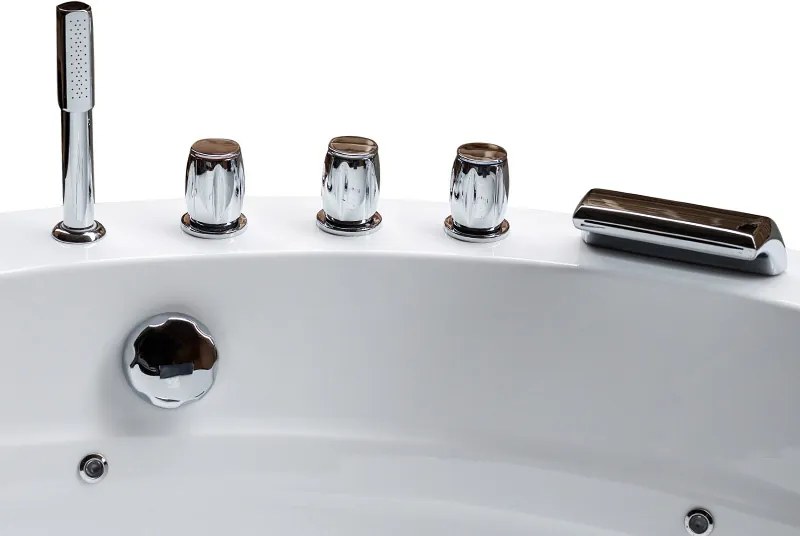 BPS-koupelny Hydromasážní vířivá vana Della 916 170x170 s ohřevem vody