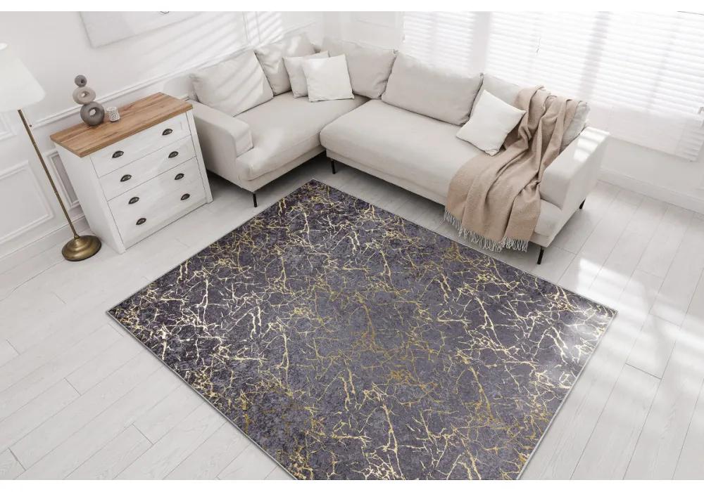 Kusový koberec Acena tmavě šedý 140x190cm