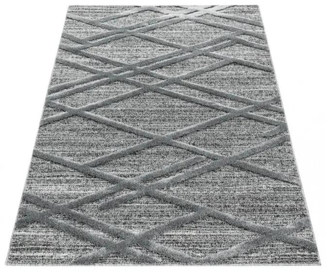 Vopi | Kusový koberec Pisa 4706 grey - Kruh průměr 200 cm