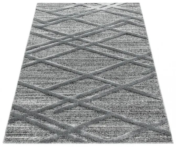Vopi | Kusový koberec Pisa 4706 grey - Kruh průměr 80 cm