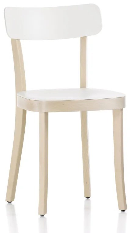 Vitra Židle Basel Chair, cream/ beech