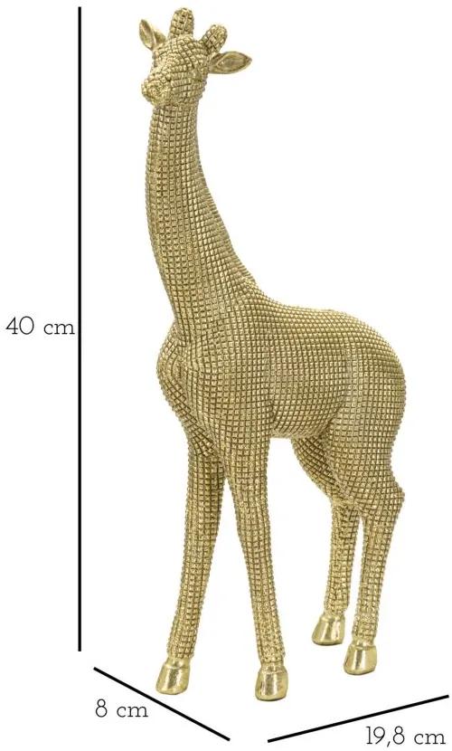 Soška Giraffa 19,8X8X40 cm