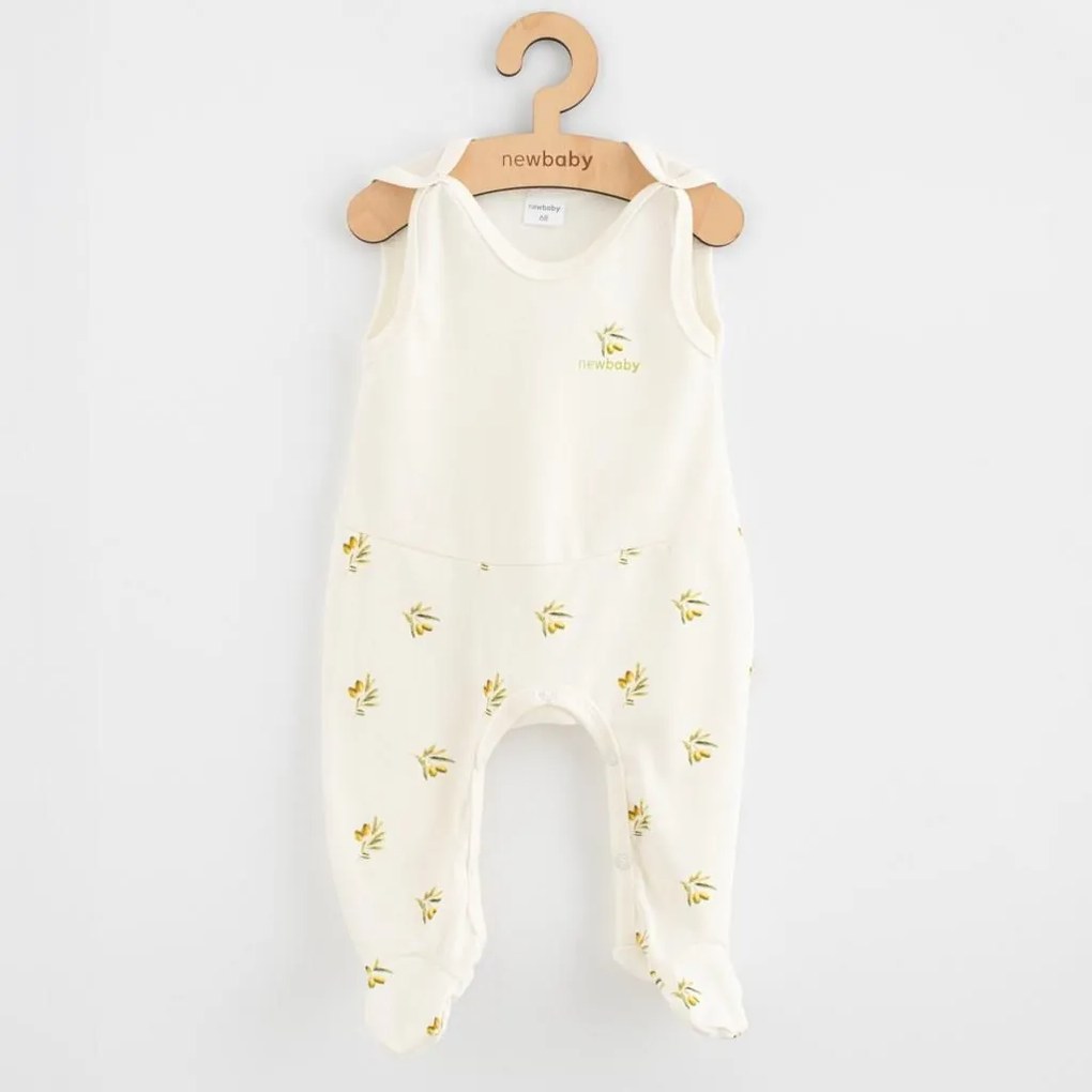 Kojenecké dupačky z organické bavlny New Baby Olivy, vel. 62 (3-6m)