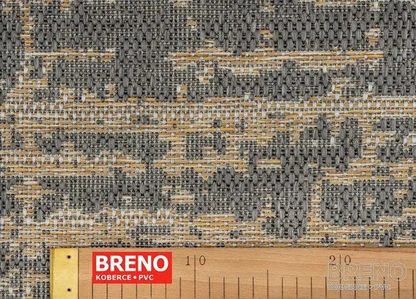 Breno Kusový koberec JAVA 45/GYG, 80x150 cm, Béžová/Vícebarevné