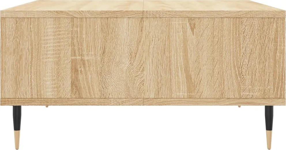 vidaXL Konferenční stolek 60 x 60 x 30 cm kompozitní dřevo [827031] Barva: bílá s vysokým leskem