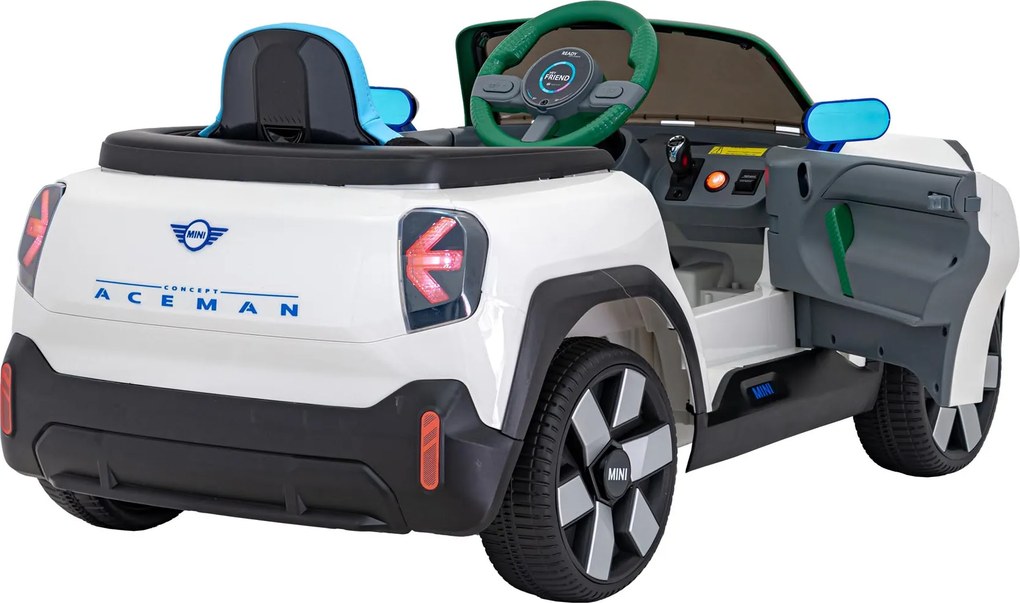 Ramiz Dětské autíčko Mini Concept Aceman crossover, bílé