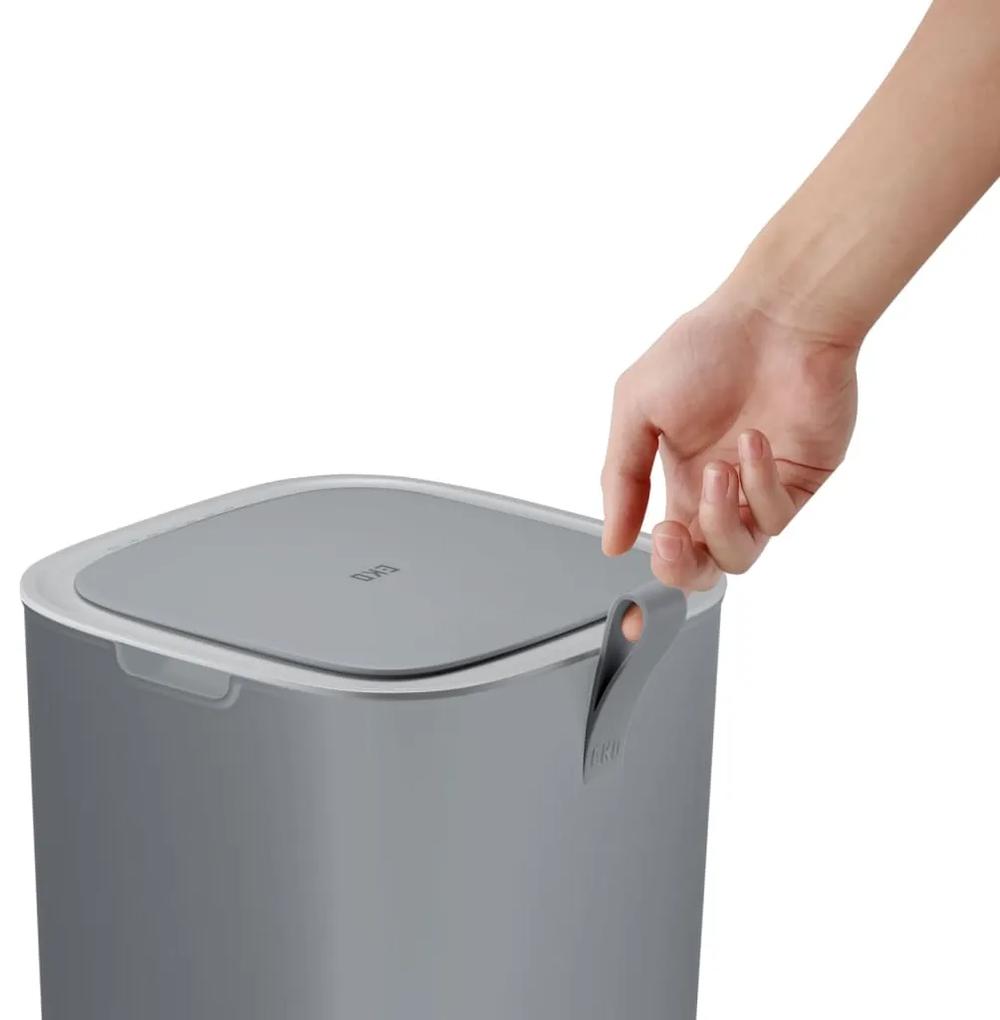EKO Odpadkový koš se senzorem Morandi 30 l šedý - Default Title