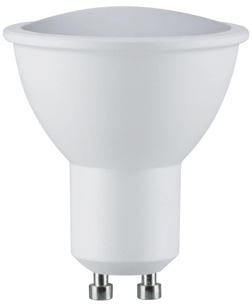 Paulmann 28798 LED žárovka, 5,5W GU10 2700K 460lm, Easy DIM stmívání klasickým vypínačem, výška 5,6cm