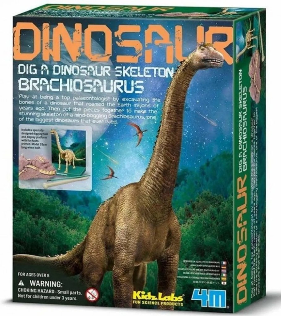 Kidzlabs dinosauří kostra - brachiosaurus