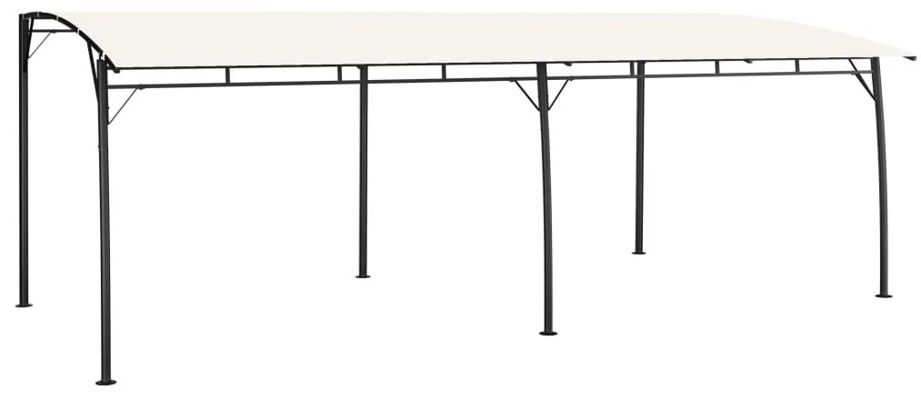 vidaXL Marketos Zahradní markýza proti slunci 6 x 3 x 2,55 m krémová