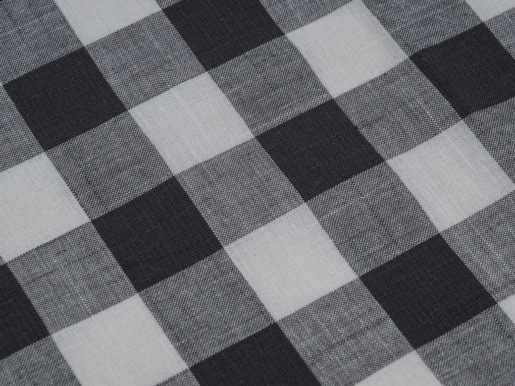 Bavlněné povlečení BLACK CUBIS černé, 100% bavlna Rozměr povlečení: 70 x 80 cm | 140 x 200 cm