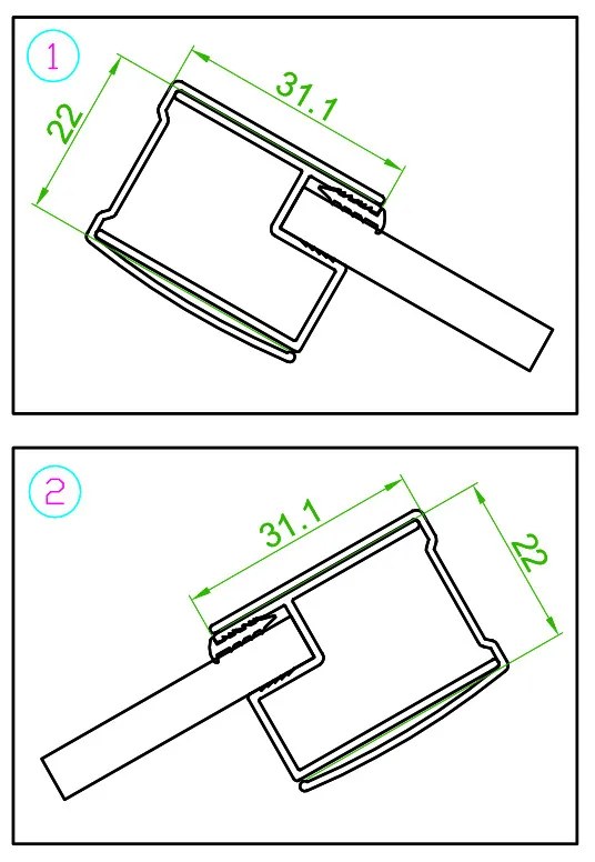 BPS-koupelny Čtvercový sprchový kout HYD-SK30A 80x80 černá/transparent - bez vaničky