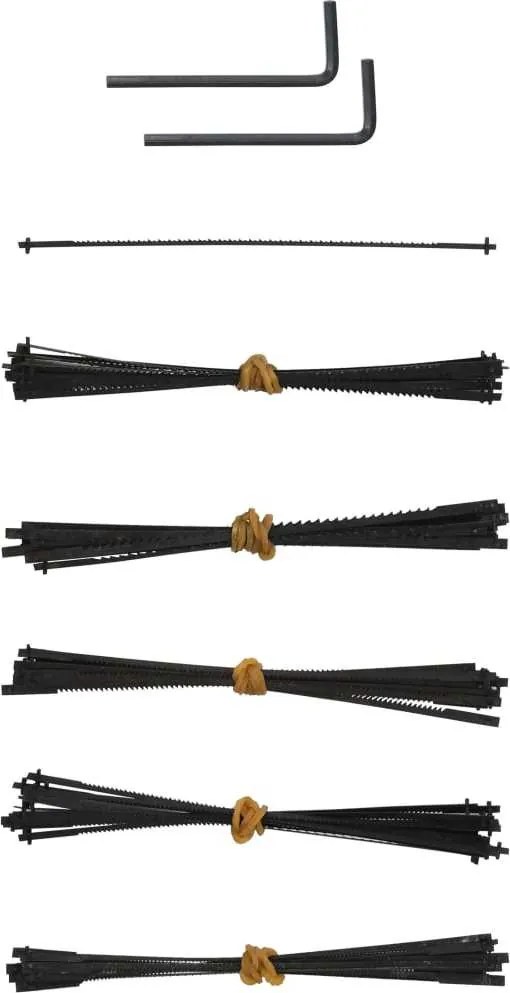 vidaXL Elektrická lupénková pila s nožním pedálem a LED světlem 125 W  [144834]