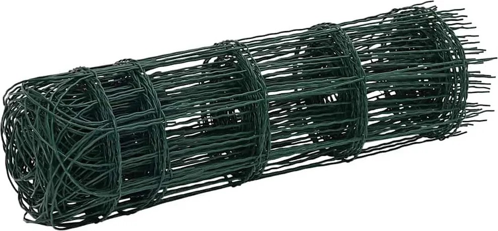 Zahradní plot práškované železo 10 x 0,65 m 141073